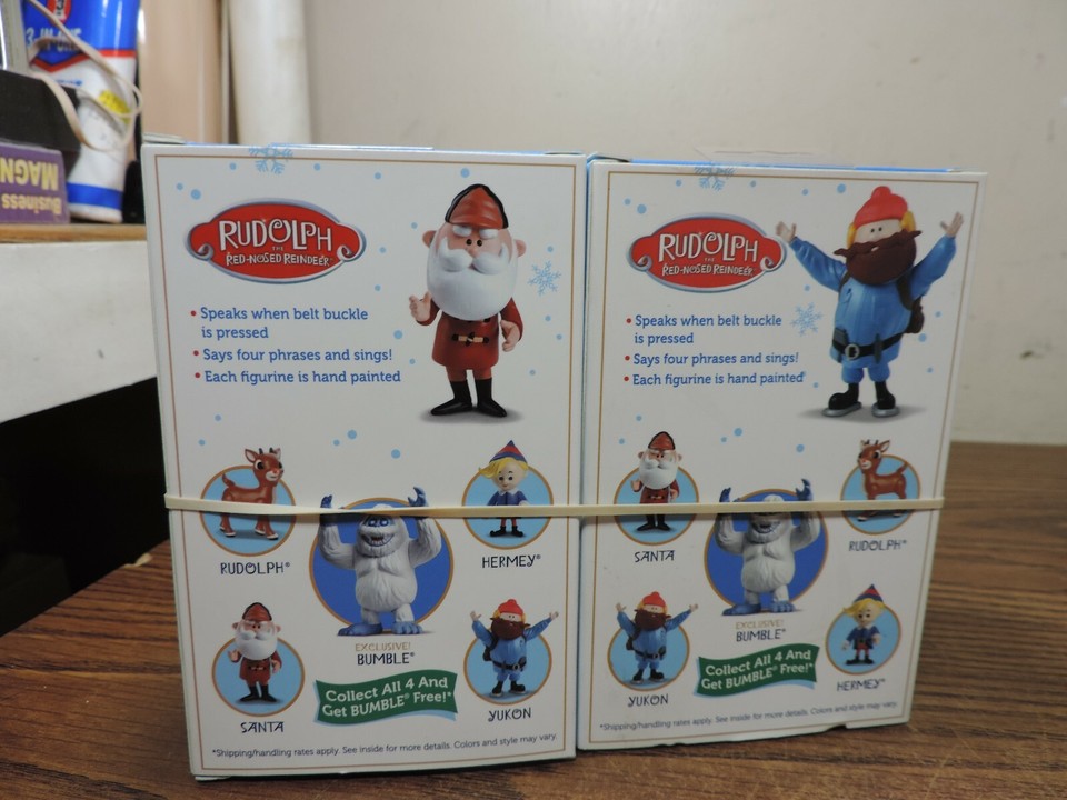 RUDOLPH THE RED NOSED REINDEER TALKING SINGING LIMITED EDITION SANTA ...