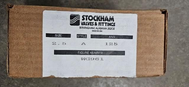 STOCKHAM WG961 2.5" Wafer Check Valve | eBay