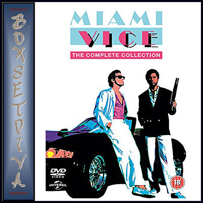 MIAMI VICE - THE COMPLETE COLLECTION - SEASONS 1 2 3 4 & 5 **BRAND NEW ...