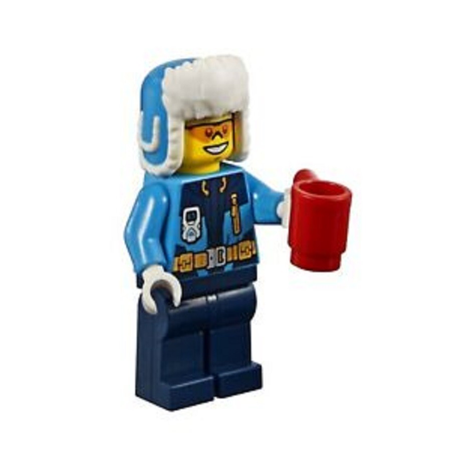 cty0928 Arctic Explorer Ushanka Hat Binoculars Mug Lego 60195 Console ...