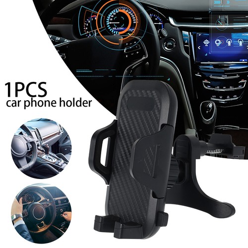 Car Phone Holder Adjustable 360° Rotating Air Vent Clip Mount Non-Slip ...
