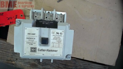 CUTLER-HAMMER C825KN10 200 AMP CONTACTOR 600 VOLTS, 120 VOLT COIL | eBay