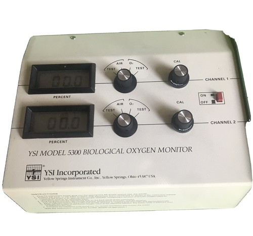 YSI Model 5300 Biological Oxygen Monitor | eBay