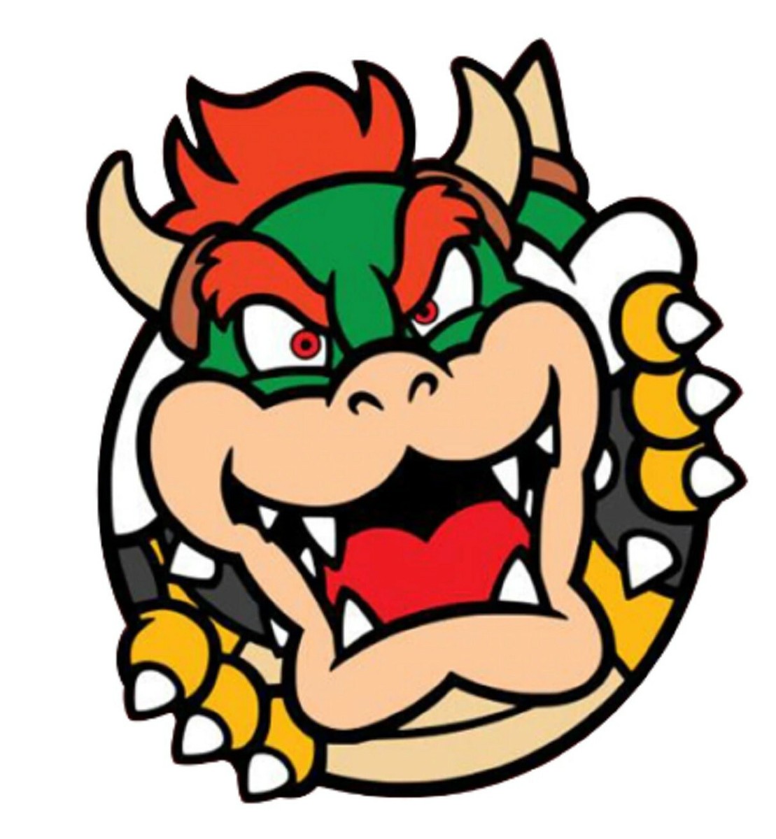 Baby Bowser Face