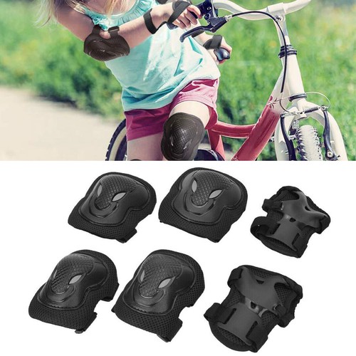 6 Pcs Adult Wrist Elbow Knee Pads Skateboard Roller Skate Protective ...