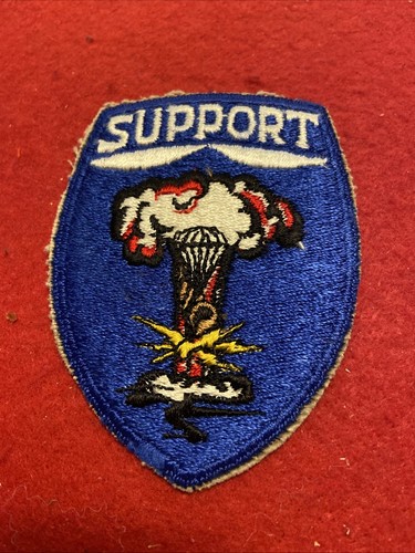 Original 1950s US Army 82nd Airborne Division Support Command Patch ...