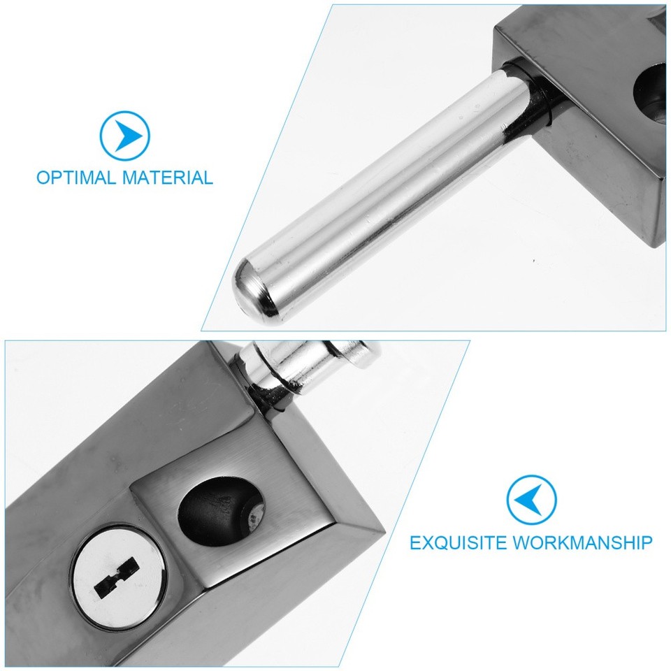 Door Zinc Alloy Security Slide Bolt Lock Spring Latch Spring Lock | eBay UK