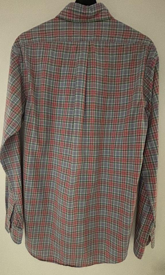 Polo Ralph Lauren men's classic fit long-sleeve cotton plaid button ...