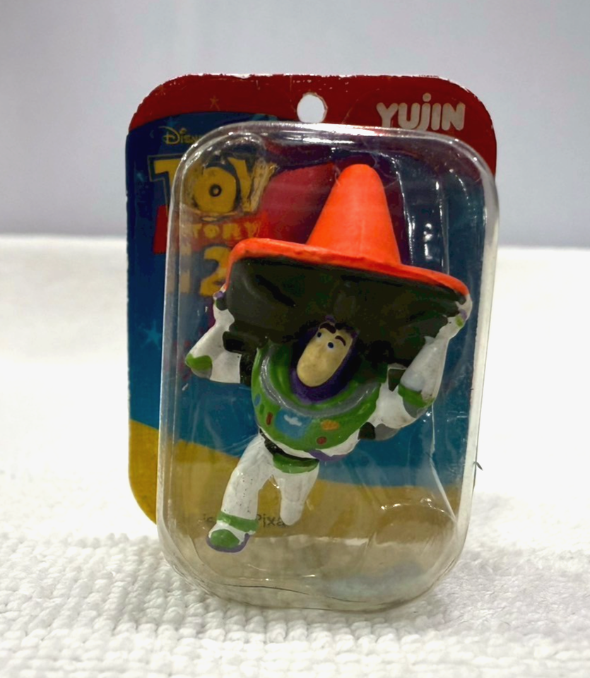 Japan Disney Yujin Toy Story 2 Buzz Lightyear Traffic Cones Mini ...