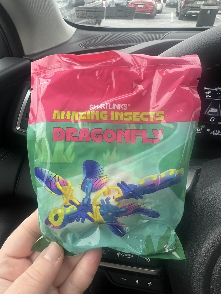 Wendy's Kids Meal Toy 2024 2025 Smartlinks Amazing Insects Dragonfly ...