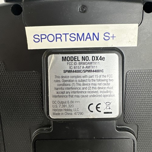 Spektrum DX4e Radio 4 Channel Full Range DSM 2.4GHz Transmitter RC ...