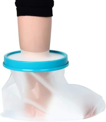 Foot Cast Protector Shower Waterproof Shower Boot Cover Cast Ankle ...