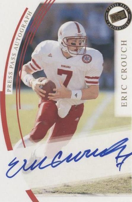 2002 Press Pass JE - Autographs Eric Crouch (AU, RC) for sale online | eBay