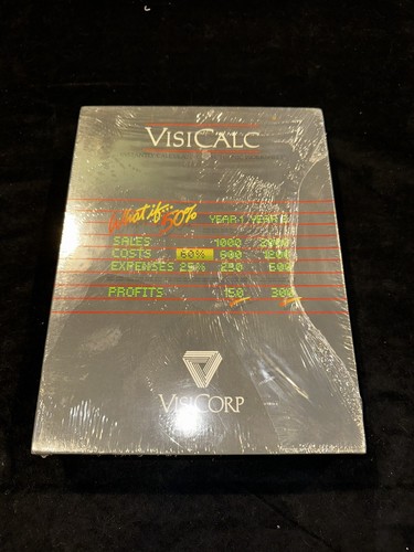 SEALED VisiCalc by Visicorp for Atari 800 | eBay