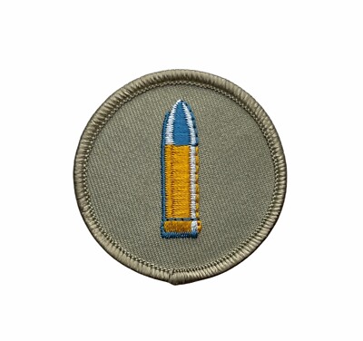 BSA Licensed Bullet Patrol Badge Boy Scout 2 inch Patch AVAQ0161 F6D9P ...