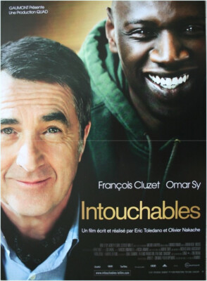 INTOUCHABLES Affiche Cinéma originale Pliée 53 x 40 cm Movie Poster ...
