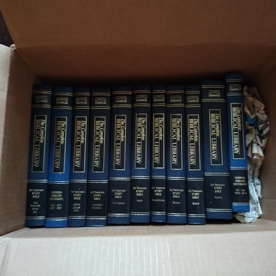 Old Testament Set 22 / 22 Complete biblical library- Hebrew-English ...