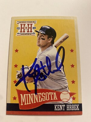 Kent Hrbek Signed 2013 Panini Hometown Heroes Card # 76 | eBay