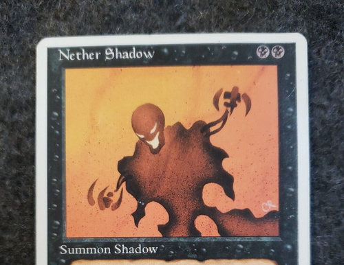 Nether Shadow - 4th ED - 1995 - Magic The Gathering DAMAGED (DS3D1E6 ...