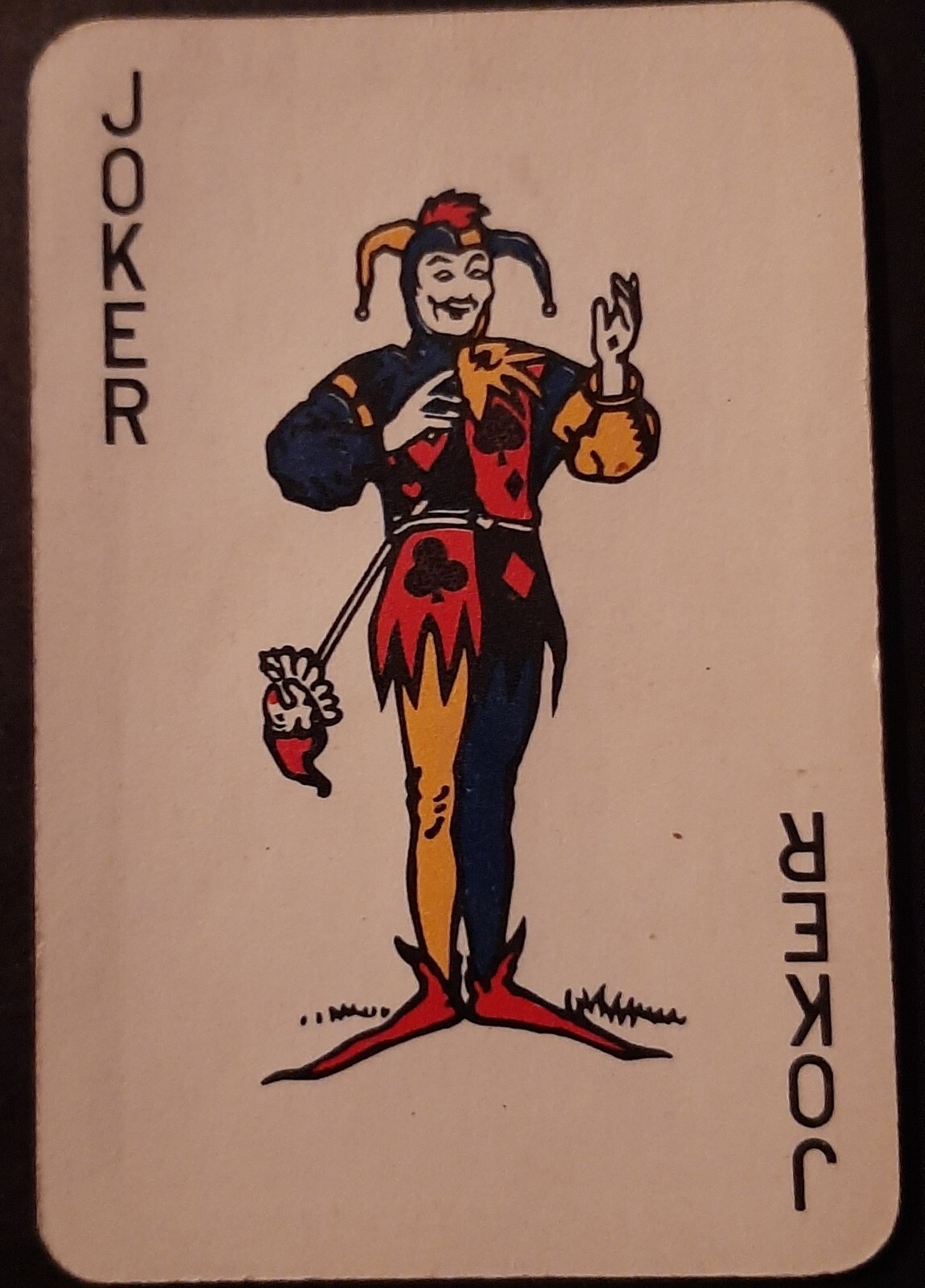 Joker Bird Playing Card | eBay