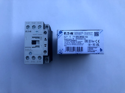 Eaton XTCE032C10A 32 AMP contactor - 120 volt AC coil - 1 N.O. base ...