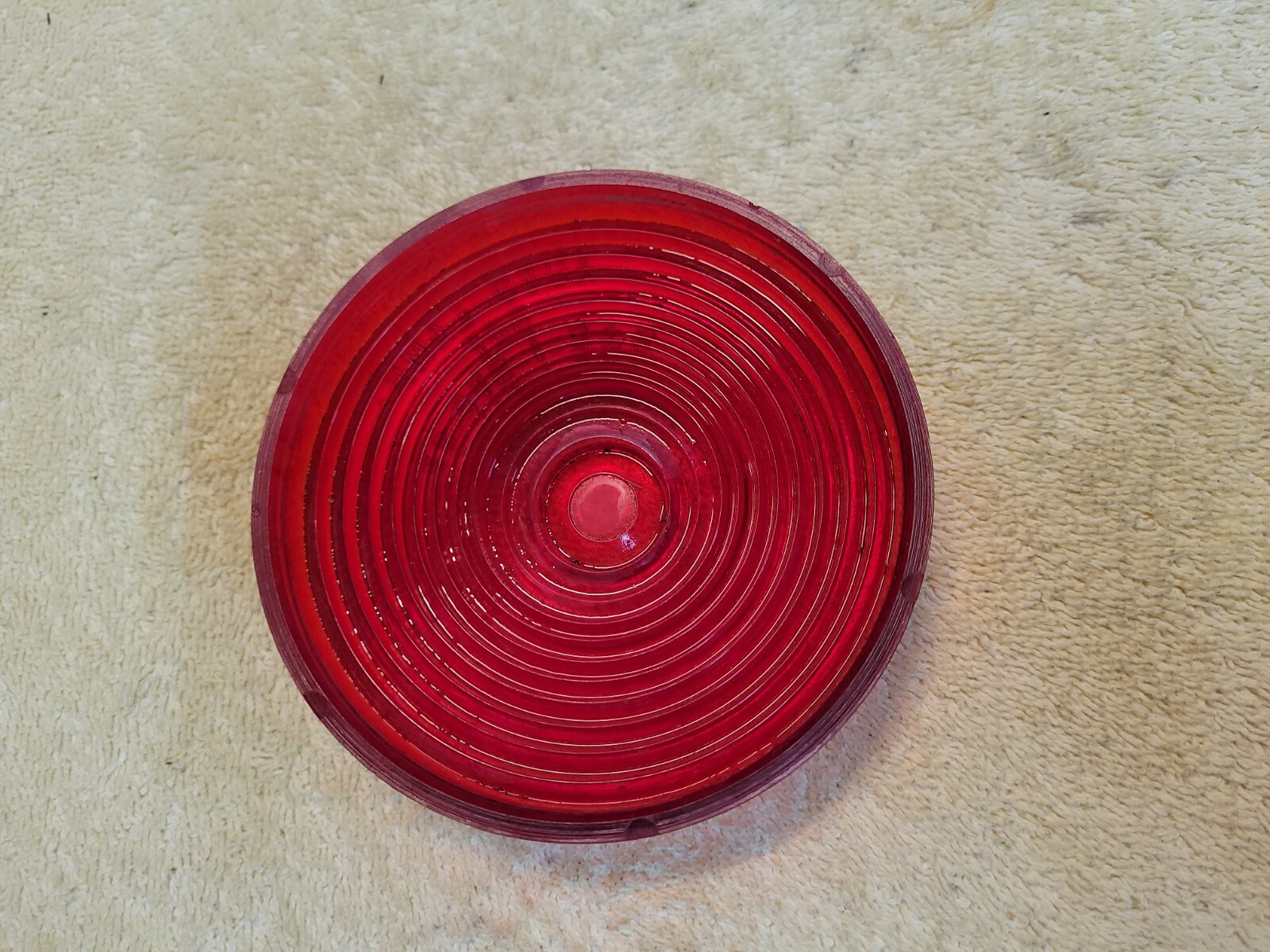 Q-Vintage Auto Lamp 567 SAE-1-STP-67 Red Tail Light Marker Lens 4 1/4 ...