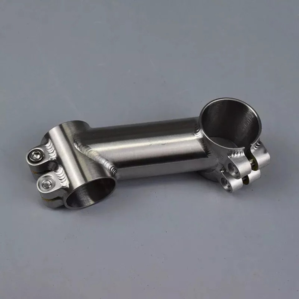 Titanium Ultralight Bicycle Stem Cycling Parts Pieces Custom Angle 25.4 ...