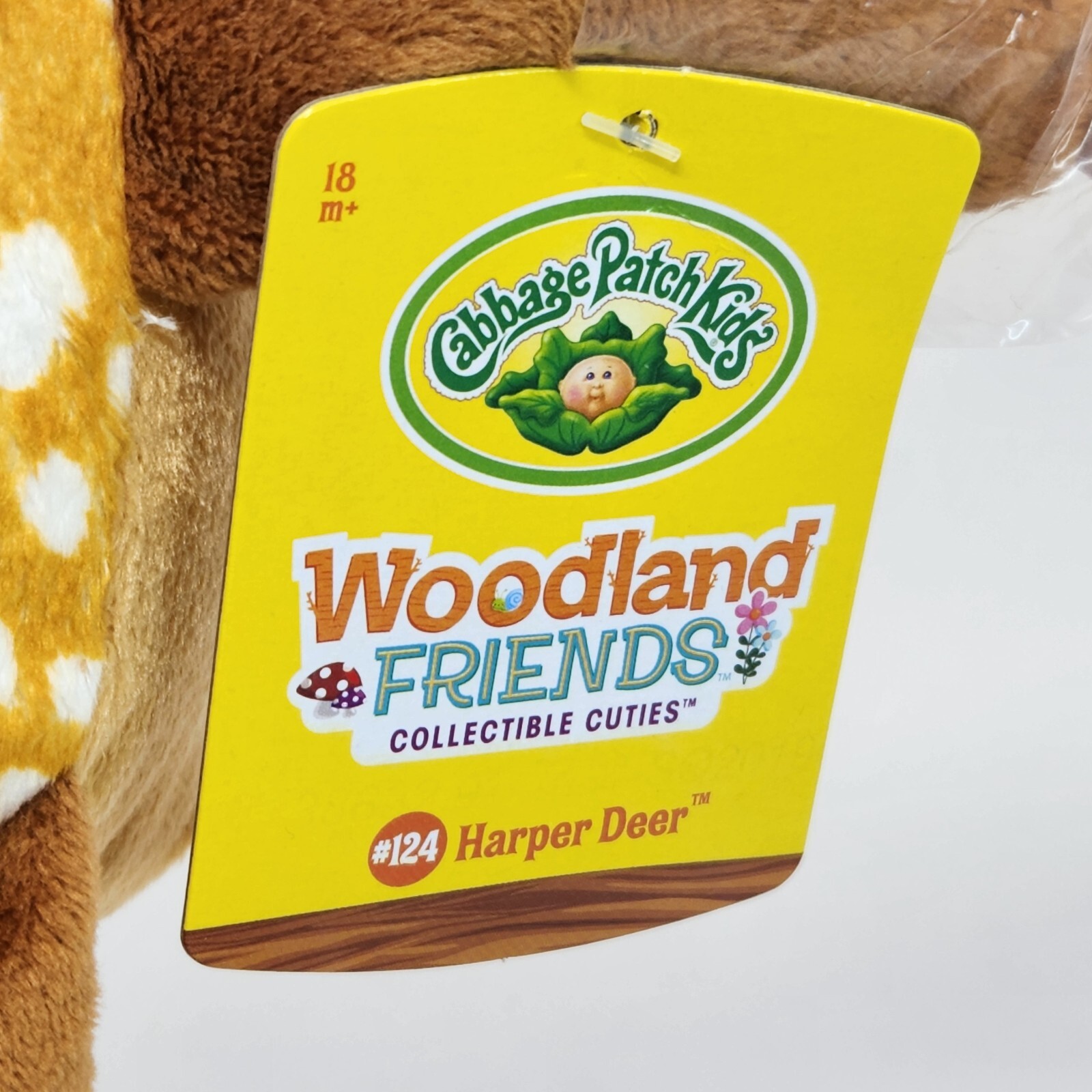 CABBAGE PATCH KIDS CUTIES WOODLAND FRIENDS HARPER DEER STUFFED PLUSH ...
