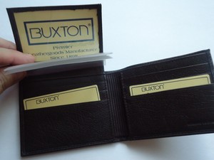 Buxton Men's Leather Credit Card Wallet | semashow.com