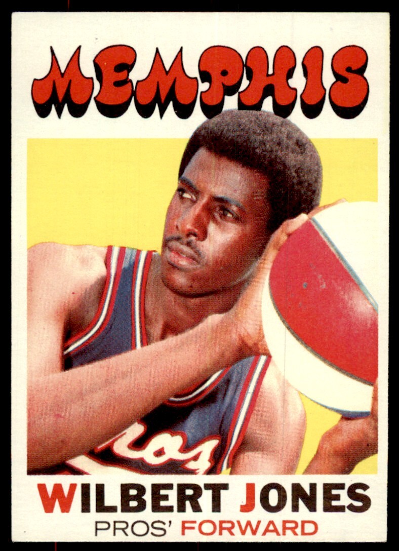 1971-72 Topps Basketball Card Wilbert Jones Memphis Pros #168 | eBay