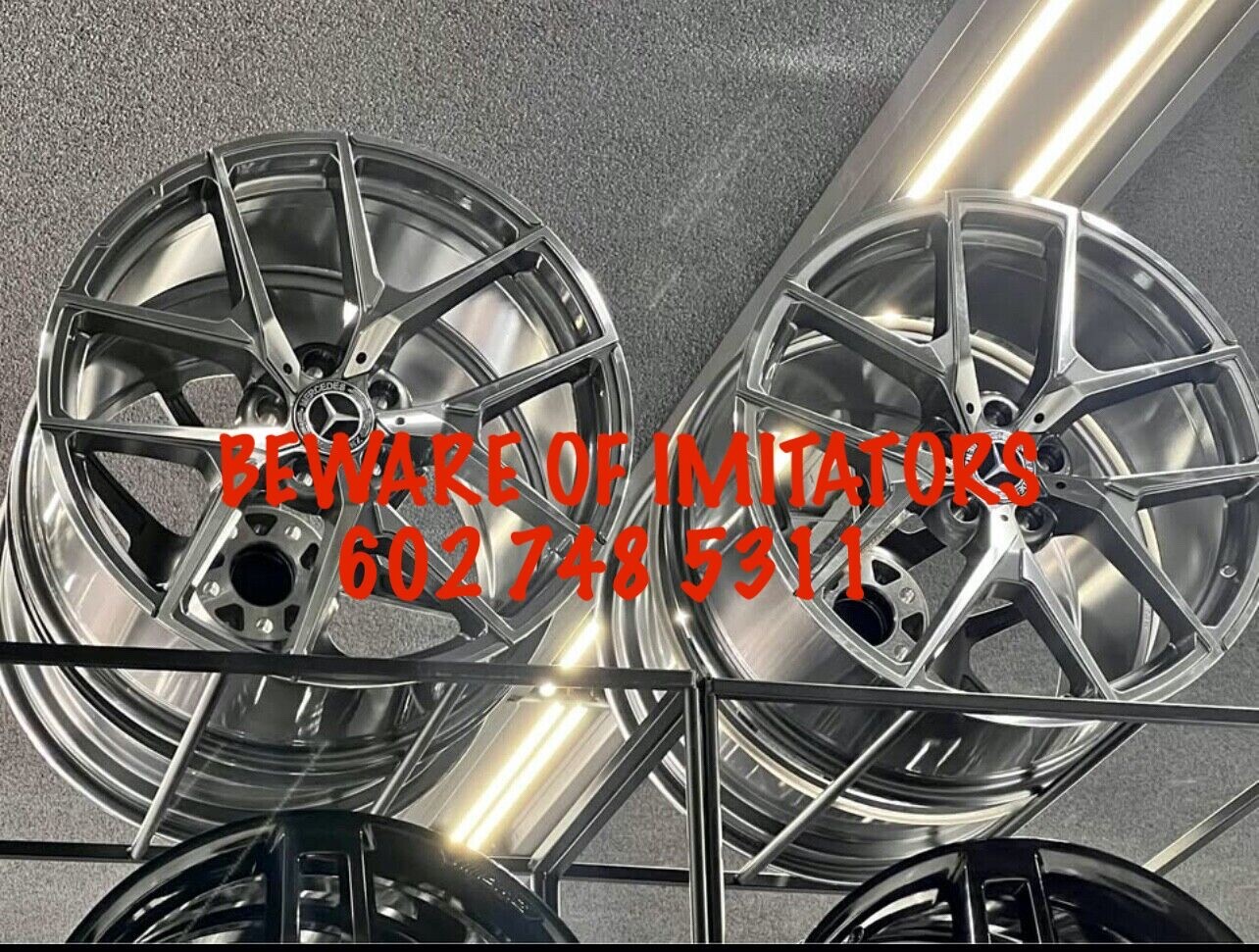 20" WHEELS RIMS FIT MERCEDES BENZ AMG S63 C43 E C S 500 CALSS AMG GRAY ...