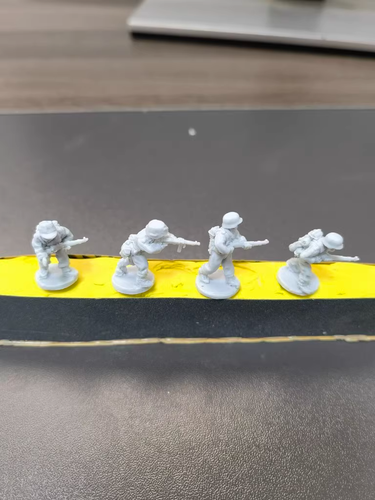 1/72 Resin WWII 4 German Soldiers Unassembled Unpainted A6116 | eBay