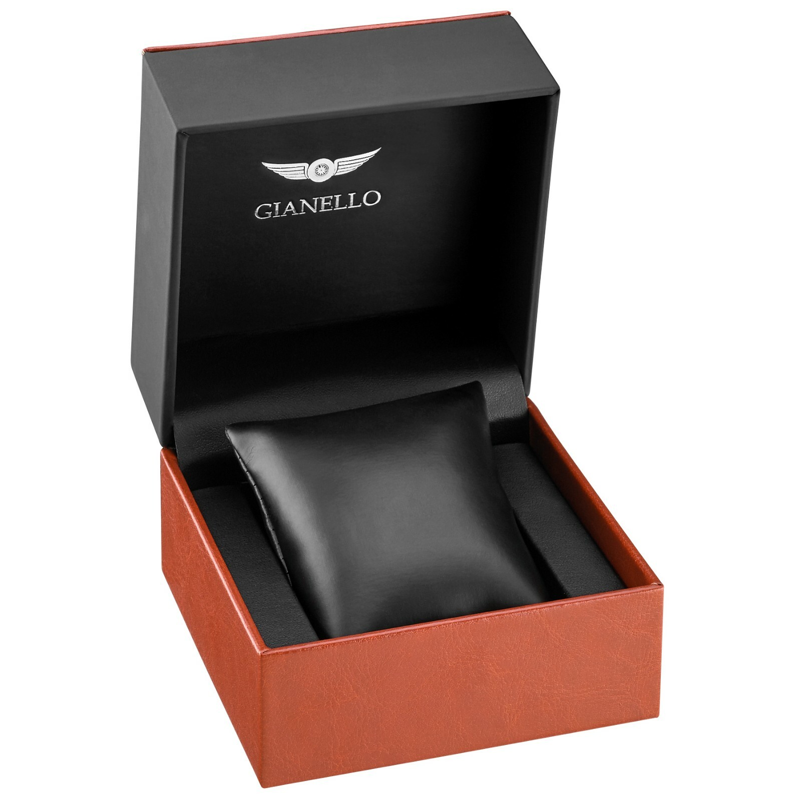 Gianello Men's Sleek Vegan Leather Two-Toned Watch Comes in a Gift Box ...