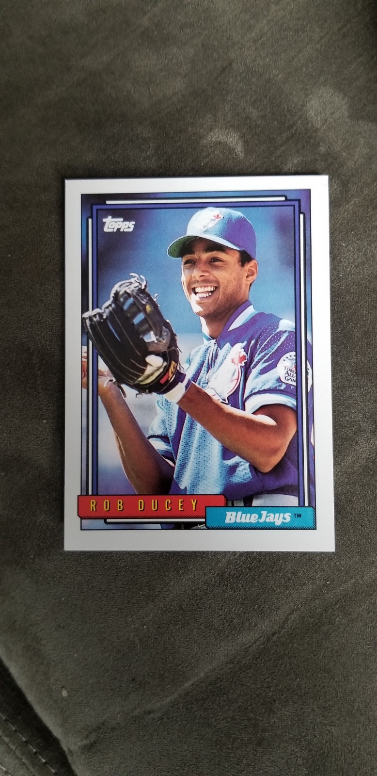 1992 Topps Toronto Blue Jays Baseball Card #739 Rob Ducey | eBay