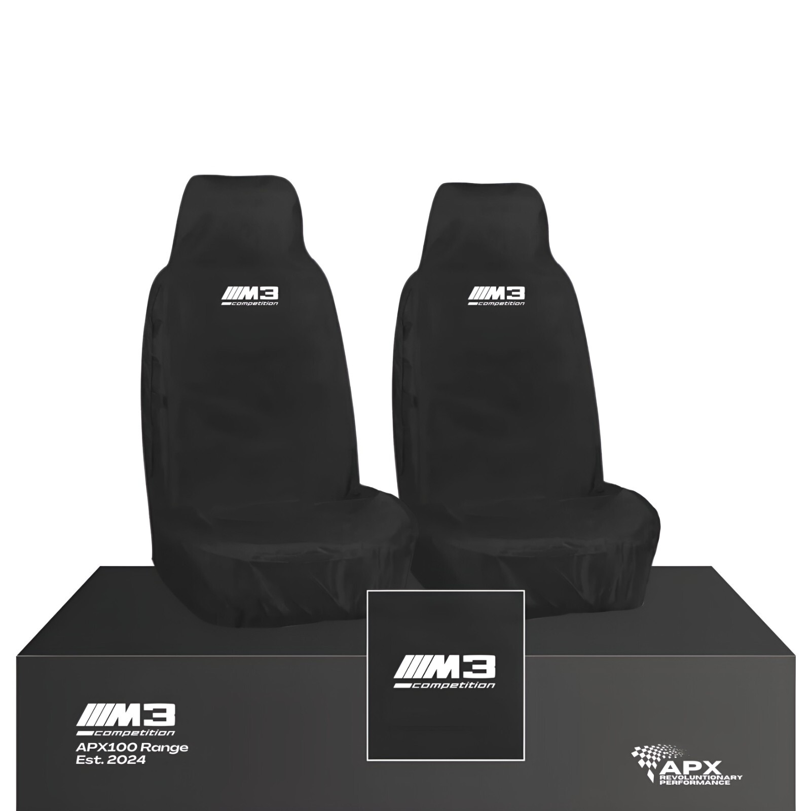 FOR BMW 3 SERIES 320D X DRIVE M SPORT CUSTOM FRONT SEAT COVERS HEAVY ...