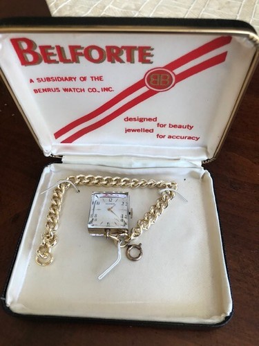 Vintage Belforte Lucern Swiss Acrylic Cube Watch Model 7A WORKING | eBay
