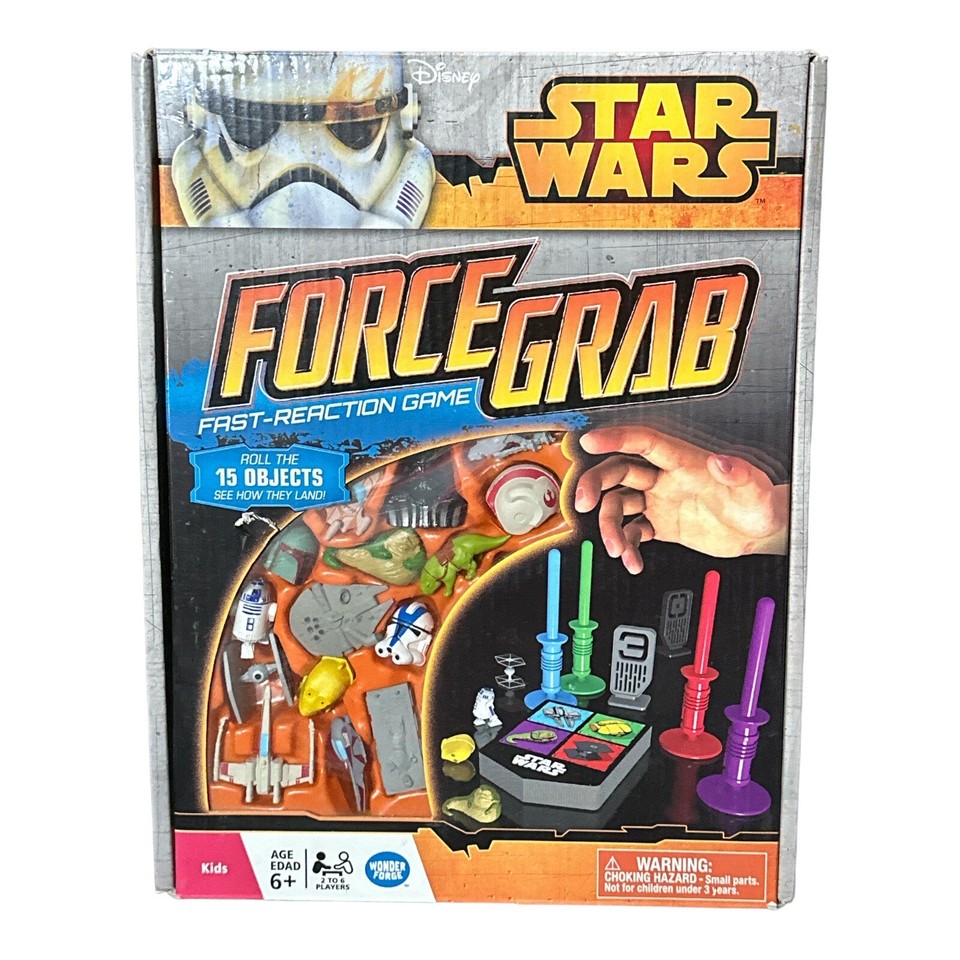 Star Wars Force Grab Game COMPLETE Wonder Forge 2015 Fast Reaction ...