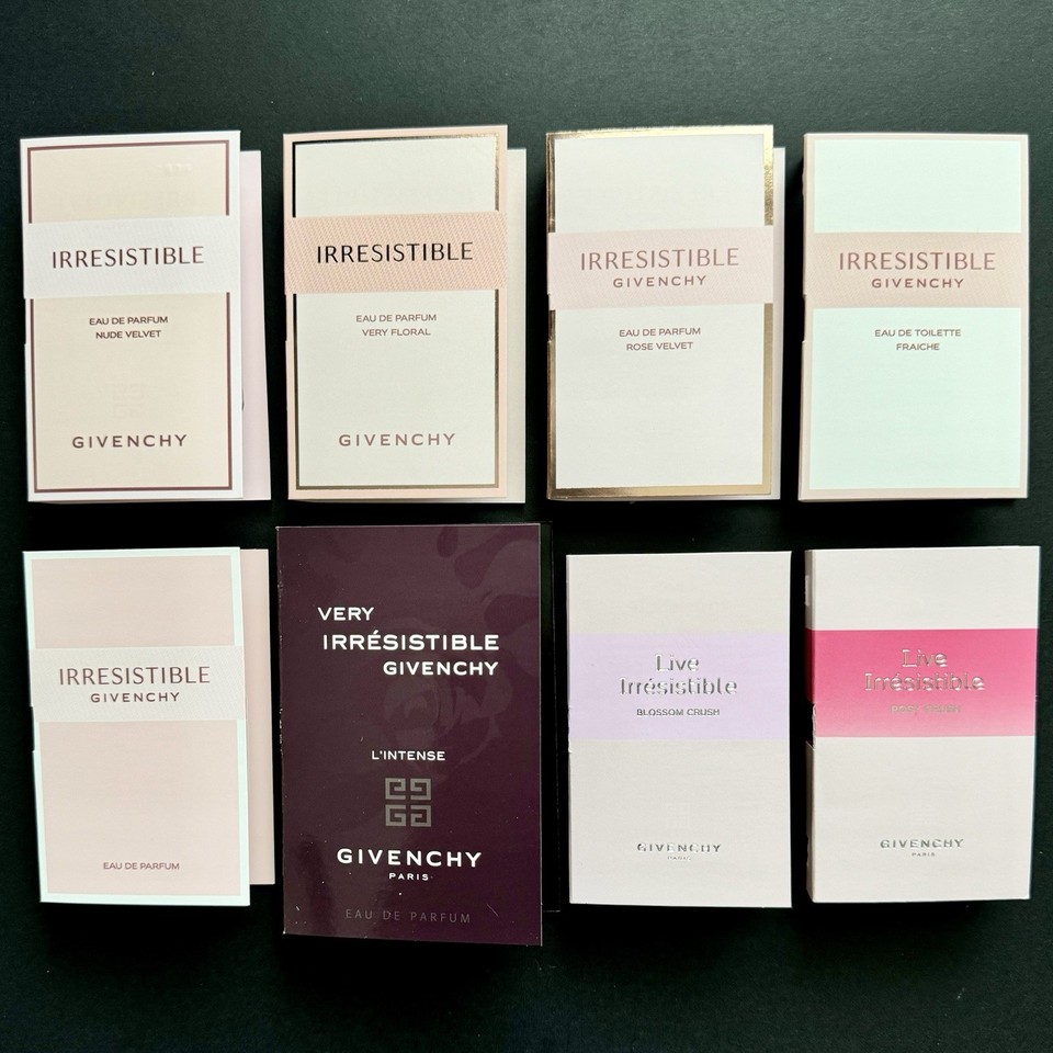 Givenchy Perfume Collection Sample Spray Vials 14pc Set | eBay