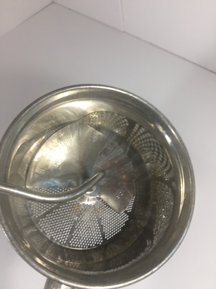 Vintage Foley Food Mill No 101 Stainless Steel 2 QT Masher Ricer ...