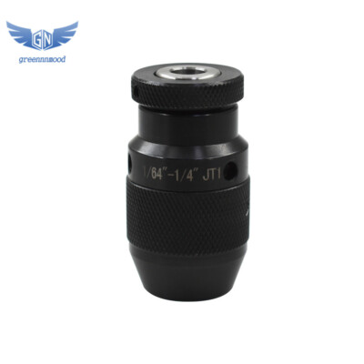 Pro-Series 1/64-1/4" 1JT Keyless Drill Chuck Heavy Duty CNC Jacobs Type ...