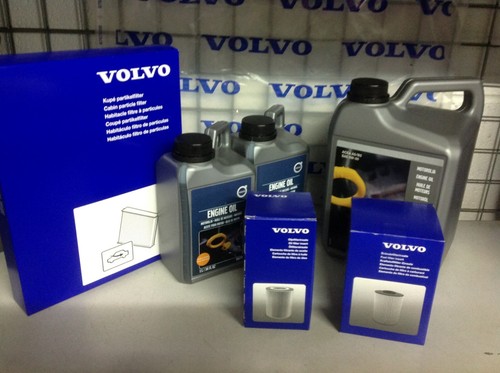 Genuine Volvo Service Kit V40 5 Cylinder Diesel- Oil-Air-Fuel-Pollen ...
