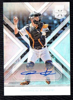 ET 2016 Elite Extra Edition Autographs #89 Andrew Knapp AUTO PHILLIES ...