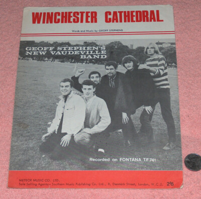 1966 Geoff Stephen's New Vaudeville Band Winchester Cathedral Song ...