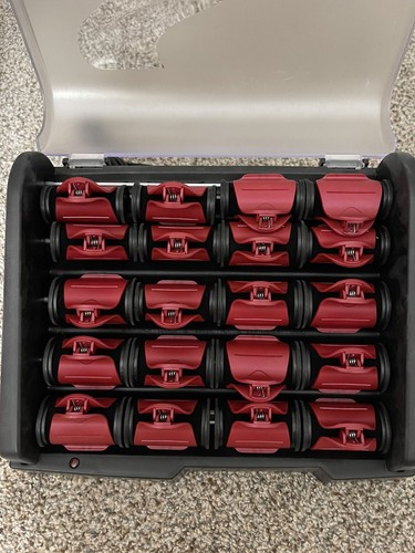 Remington T Studio Hot Rollers Heated Hair Curlers Silk Ceramic Red ...
