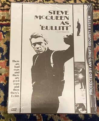 Bullitt DVD 1968 Steve McQueen Vaughn Bassett Gordon Duvall Brand NEW ...