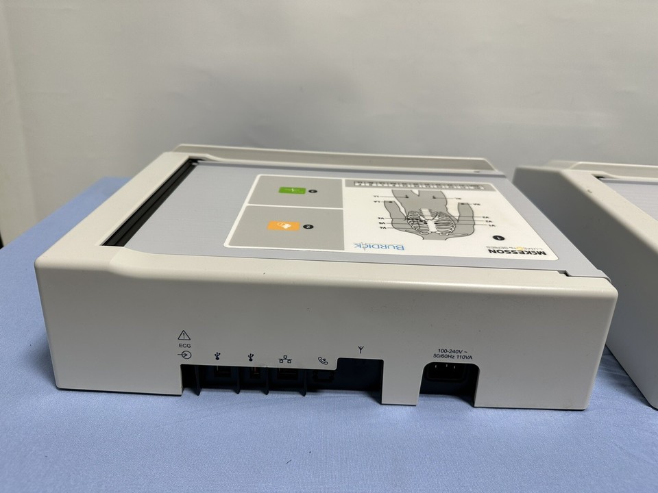 *LOT OF 2* Mortara McKesson Burdick Lumeon Series ELI 280 ECG - UTK ...