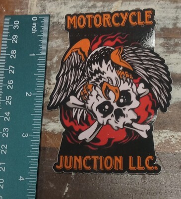 Motorcycle Junction LLC Sticker | eBay