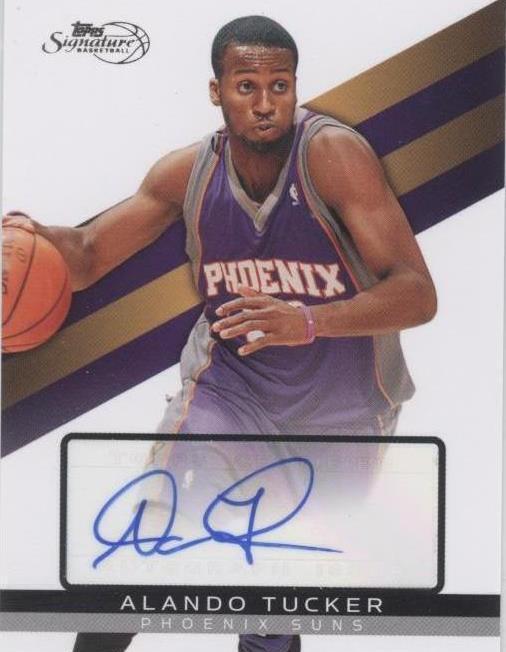 2008-09 Topps Signature - Alando Tucker #TSA-ATU Autographs /2999 (AU ...