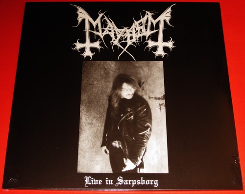 Mayhem: Live In Sarpsborg 1990 LP Black Vinyl Record 2017 Peaceville ...