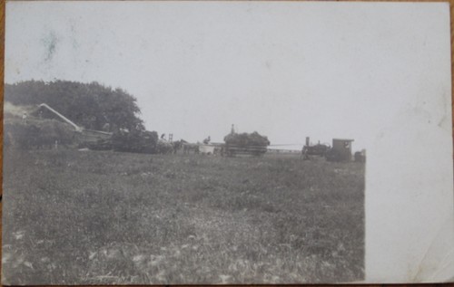 Goldfield, IA/Iowa 1908 Realphoto Postcard: Threshing Machine/Farm ...